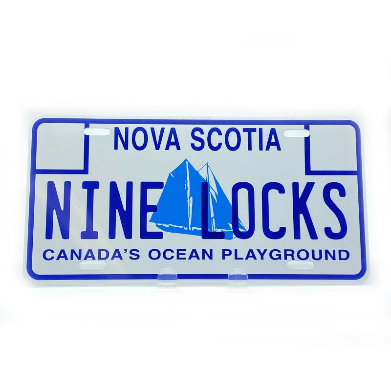 License Plate | Nine Locks Brewing Company