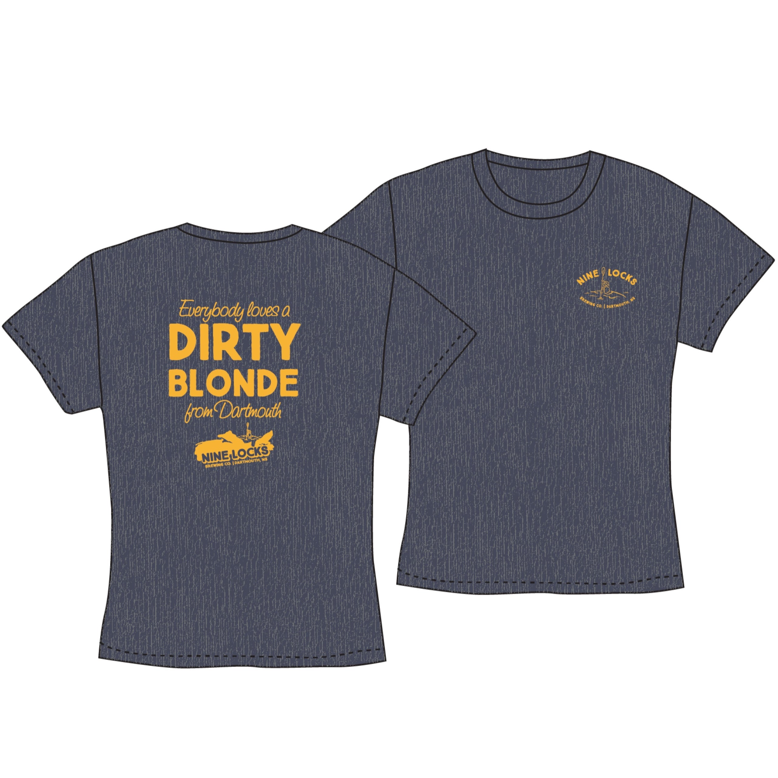 T-Shirt - Dirty Blonde (Men's) | Nine Locks Brewing Company