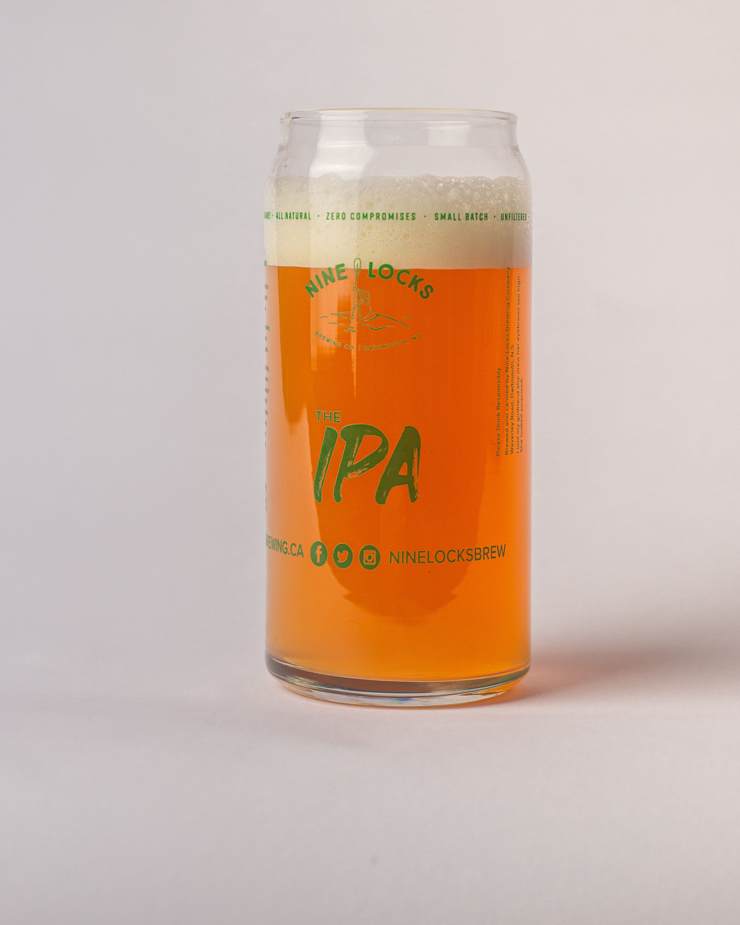The IPA - Can Glass | Nine Locks Brewing Company
